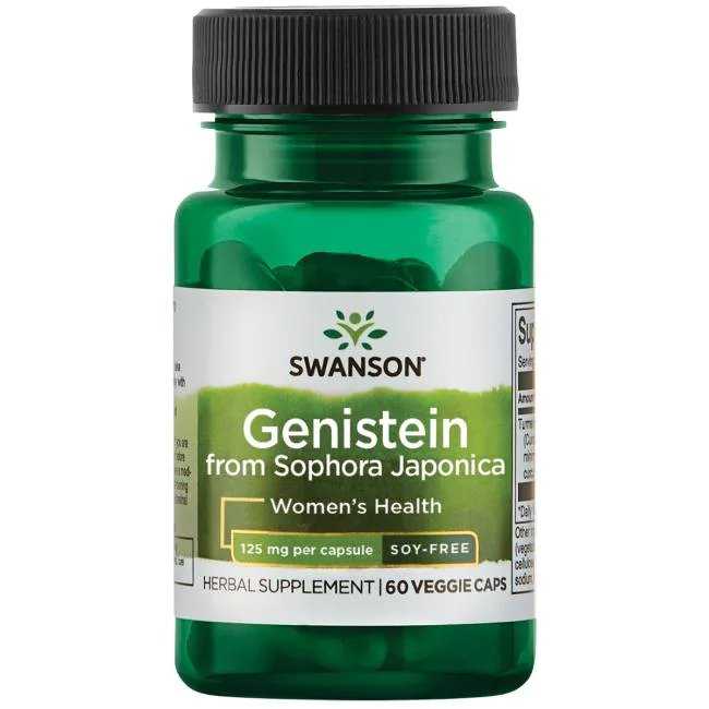 Genisteina da Sophora Japonica, 125mg - 60 vcaps - Eco Supplements